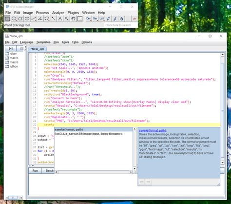 Generic Macro 2 Outputs Usage And Issues Imagesc Forum