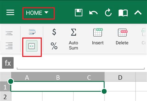 Merge And Unmerge Cells In Sheets Officesuite