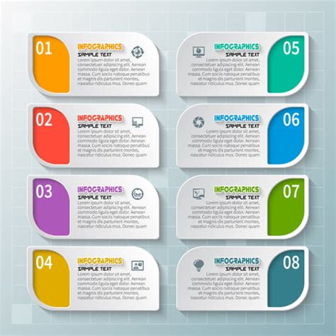배너 옵션 Infographic 크리 에이 티브 템플릿 벡터 Eps Uidownload