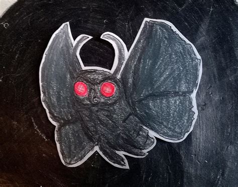 Mothman Drawing By Tedboidoart On Deviantart