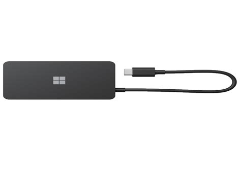 Microsoft Adapter Microsoft USB C Travel Hub USB C USB A Eth HDMI VGA Coral Computers