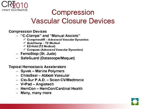 Vascular Closure Devices Vs Manual Compression Vascular Closure
