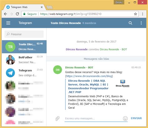 Sql Server Como Fazer Uma Integração Do Banco De Dados Com O Telegram