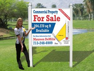 Commercial Signs Real Estate Signs By 1 800 The Sign