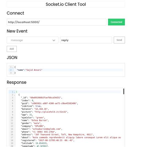 Sajid Ansari On Linkedin Made A Tool For Testing Socket Server Github