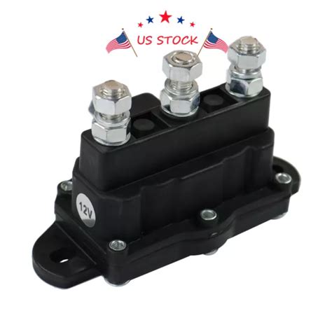 Reversing Solenoid Relay Contactor Winch 6 Terminals Switch Truck Motor
