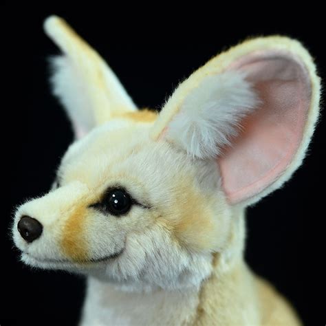 Softdayslab Adorable Fennec Fox Plush Toy Realistic Soft And