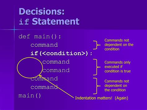 line continuation output formatting and decision structures ppt