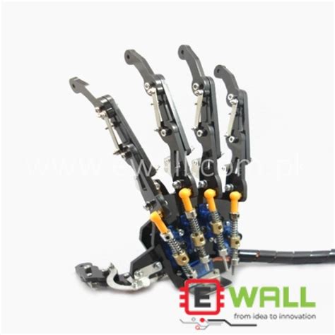 Ewall Bionic Hand Mechanical Robotic Claws Manipulators DOF Gripper Right Hand Assembled