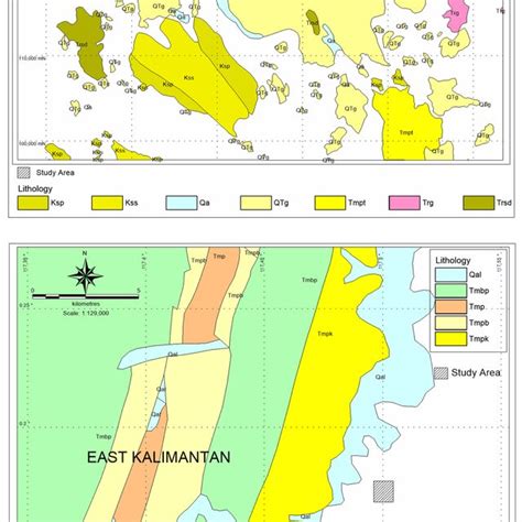 Geologic Map Shows Stratigraphic Unit At Batam Waters Kusnama Et Al