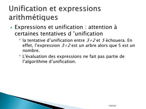 ppt les expressions arithmétiques powerpoint presentation free