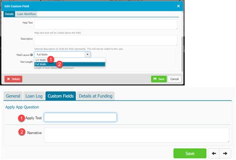 Custom Data Field Layout Ventures