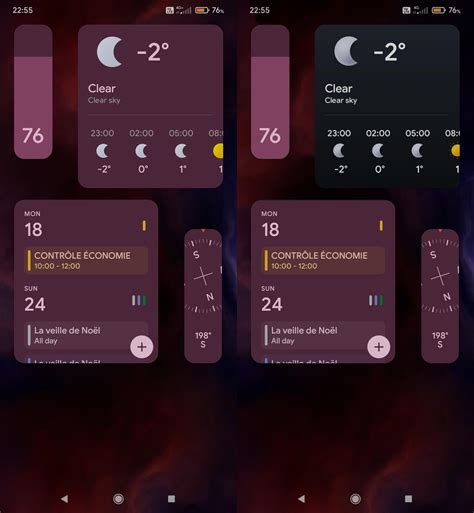Per Widget Toggle For Themed Widgets Especially The Weather Widget R Smartlauncher