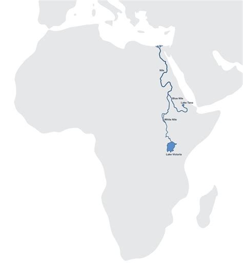 Nile River On Africa Map The Major River Basins Of Africa