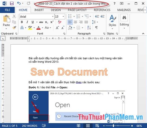 Save 1 Existing Text In Word TipsMake