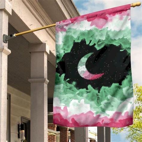 Moon Arbosexual Flag Arbosexual Pride Flag Garden House Flag The