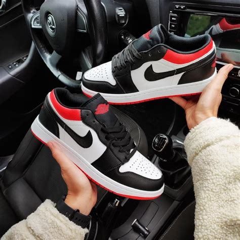 Женские стильные кроссовки nike air jordan 1 low, яркие молодежные ...