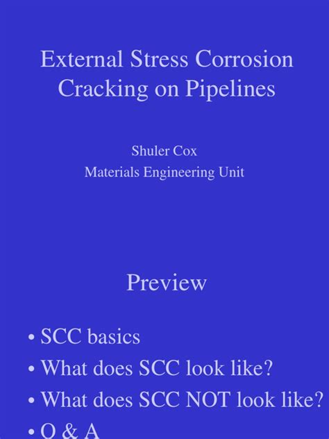 Pipeline Scc In Saudi Arabia Pdf Fracture Corrosion