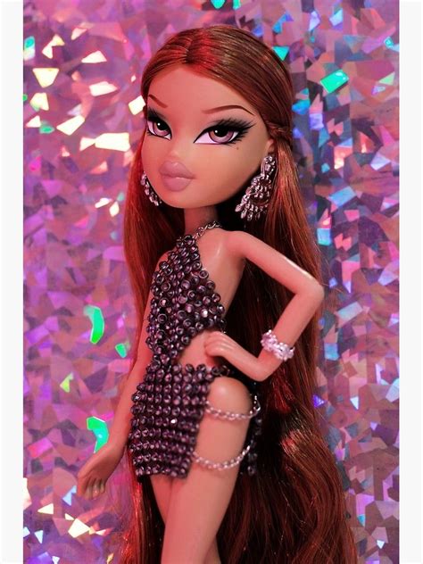 Bratz The Way That You Sparkle Yasmin Poster By Dollease Bratz Doll Makeup Black Bratz Doll