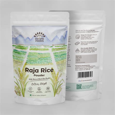 Raja Rice Porridge Mix Karuppu Kavuni Kanji For Weight Loss And For