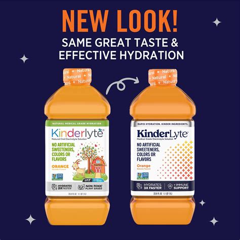 Kinderlyte Electrolyte Drink Orange