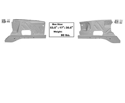 Ford Mustang Front Apron Assembly Without Shock Towers 1965 66