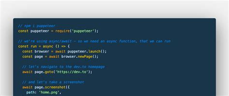 📷 How To Take A Screenshot Of A Webpage With Javascript In Nodejs