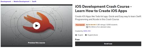 11 Best Ios Development Courses And Certifications Online 2025
