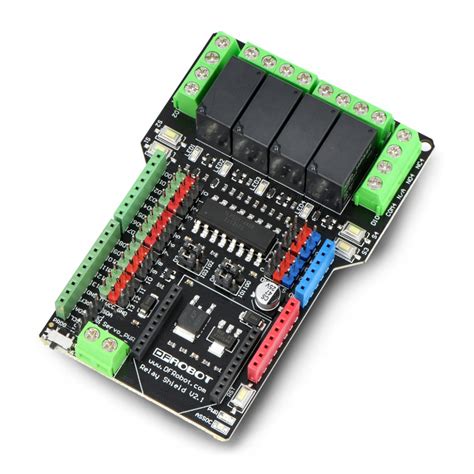 Dfrobot Relay Shield Przekaźniki Dla Arduino V21 Sklep Opinie Cena