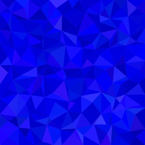 Geometrical Irregular Triangle Tiled Background Polygon Graphic From Triangles In Blue Tones