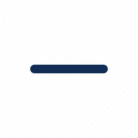 Minus Remove Subtract Ui Maths Icon Download On Iconfinder