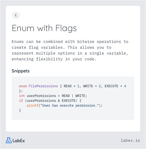 Enum With Flags