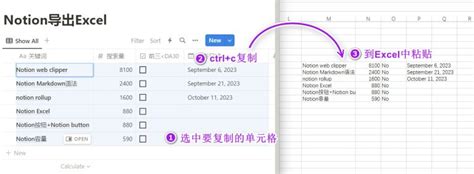 数据库教程 Notion Excel的导入和导出 Tech笔记 数据库教程 Notion Excel的导入和导出 Tech笔记