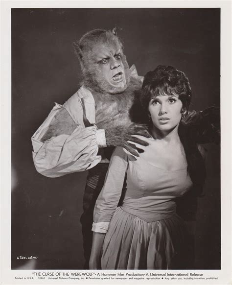 British Horror Films Posed Publicity Stills The Curse Of The