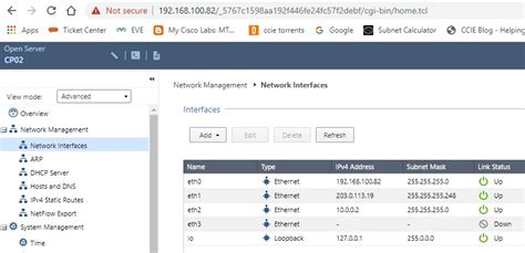Checkpoint Cluster Setup