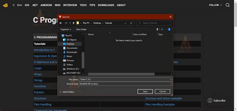 Download And Install Turbo C Learn To Install Code Blocks Techvidvan