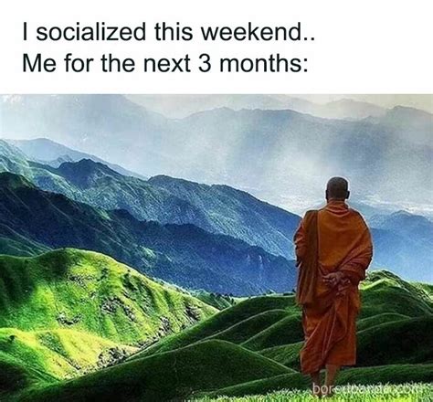 40 Of The Funniest And Most Relatable Introvert Memes Shared On This Ig Page New Pics Bored