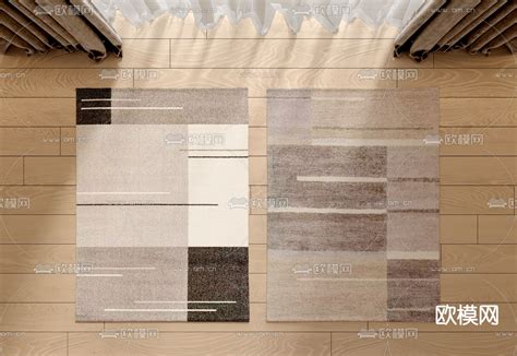 抽象花纹地毯 方毯su模型下载id14118025sketchup模型下载 欧模网
