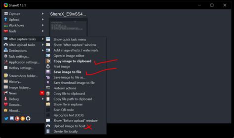 how to use sharex free open source screenshot and recording tool