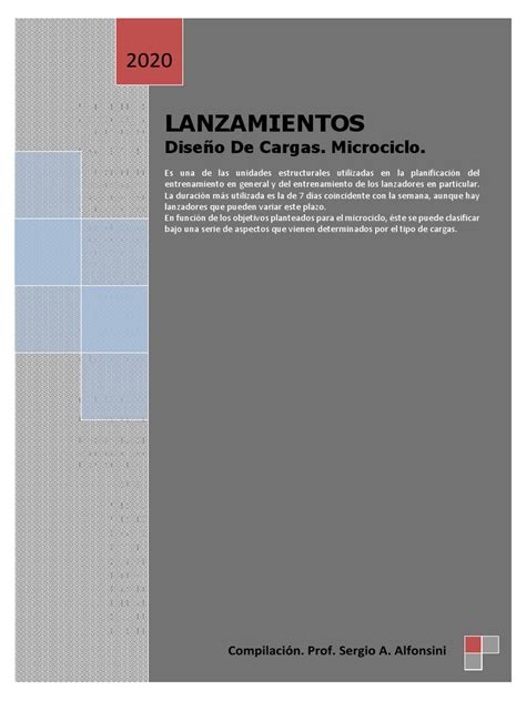 Programación El Microciclo Pdf