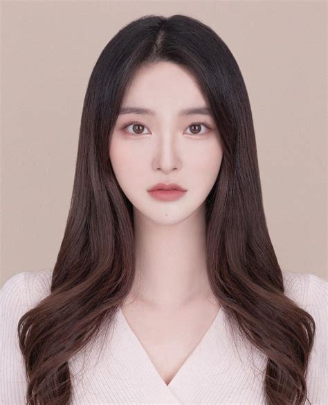 Pin Di 내여자 Ulzzang Gadis Korea Warna Rambut Korea Gaya Rambut