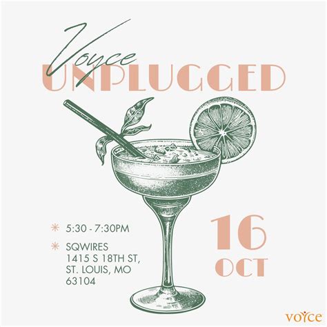 Mark Your Calendars For Voyce Unplugged A Unique Evening Of