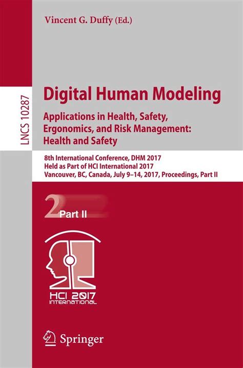 Lecture Notes In Computer Science 10287 Digital Human Modeling