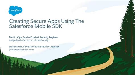 Creating Secure Apps Using The Salesforce Mobile Sdk Ppt