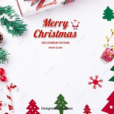 현대 귀여운 크리스마스 일러스트 단순 배경 배경 크리스마스 배경 꺠끗한 Png 일러스트 및 Psd 이미지 무료 다운로드 Pngtree 크리스마스 카드 메리