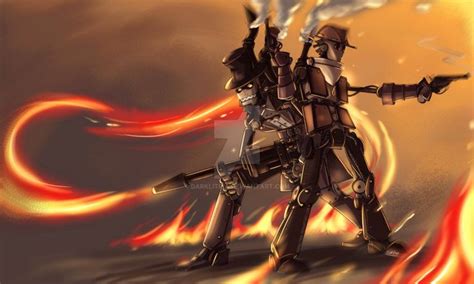Tf2 Steampunk Robot Pyro And Scout By Darklitria On Deviantart