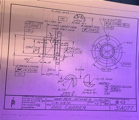 solved questions 1 interpret the geometric characteristic
