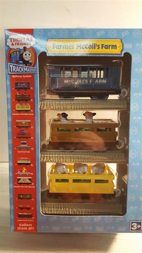 Nib Thomas And Friends Trackmaster Farmer Mccolls Farm Train Car Set
