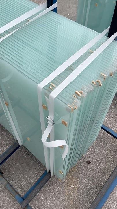 Szkło Laminowane Mleczne 44 2 Vsg Do Balustrad Szkło Budowlane Klejone Youtube