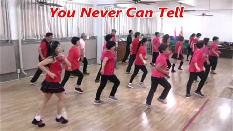You Never Can Tell｜line Dance By Sally Hung｜demo And Walkthru｜不可思議｜含導跳｜4k